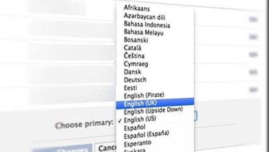 How to change your Facebook language back to normal - ThatsNonsense.com
