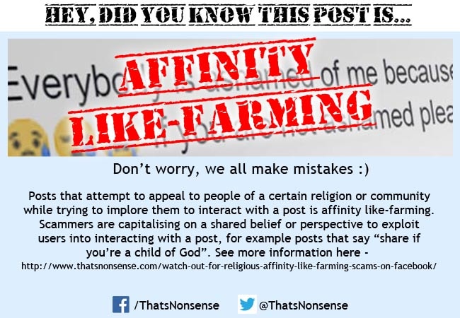 We've designed some informative like-farming pic comments for you ...