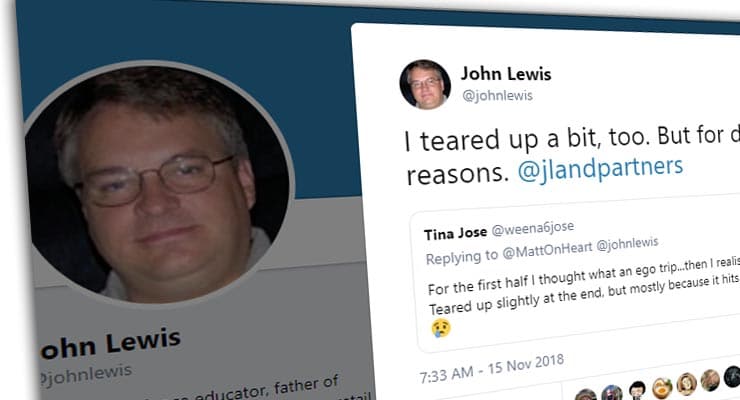 Pay your respects to the real John Lewis, Twitter's most patient user ...