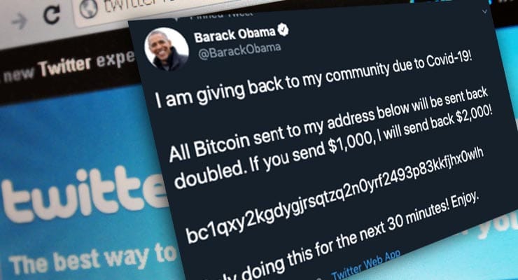 Twitter hacked to promote Bitcoin scam in unprecedented attack ...