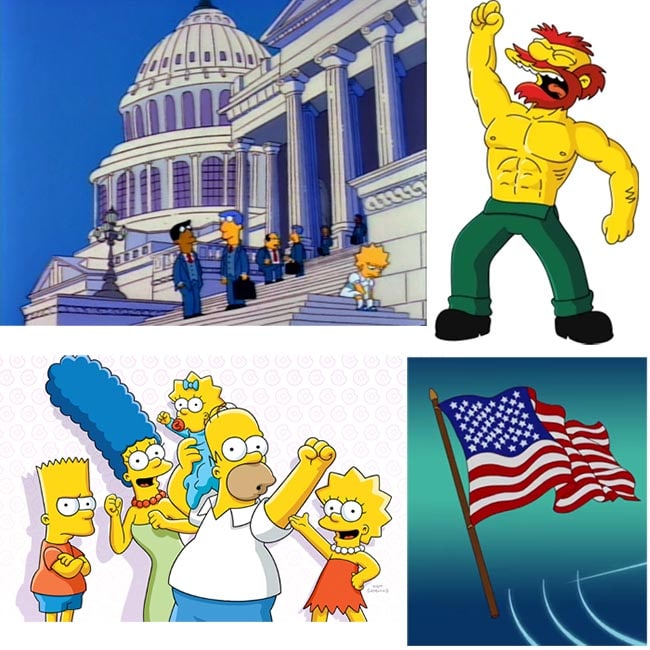 Did The Simpsons predict Viking wearing protestor on Capitol Hill? Fact ...