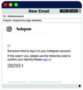 Instagram phishing emails. What they look like and how to spot them ...
