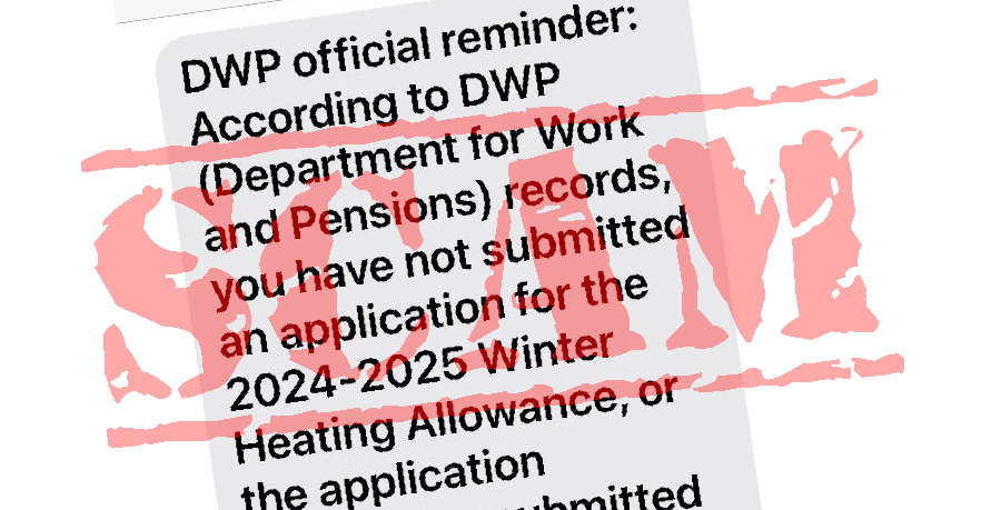 Beware Phishing Texts from DWP about Winter Heating Allowance ...